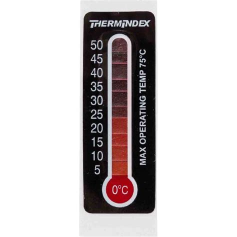 Thermometer Temperature Indicating Label Temperature Indicating Strips