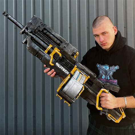 Militech Mk 31 Hmg Cyberpunk Blasters4masters