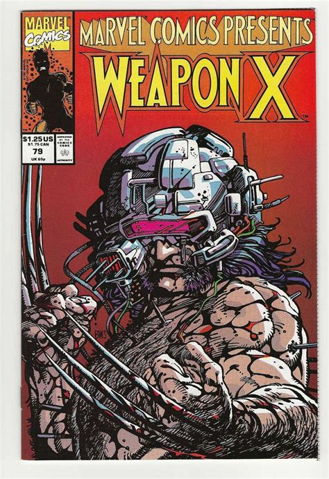 Marvel Comics Presents 79 Weapon X Copper Age Comic Nm 92 Etsy