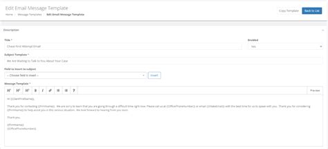 Format Notes And Templates Lead Docket