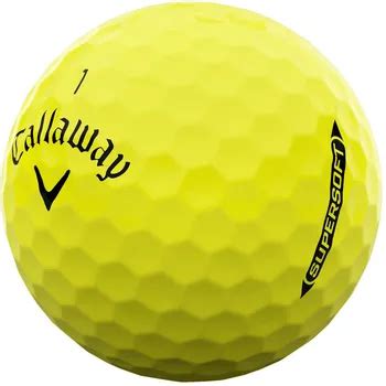 Callaway Golf Supersoft Yellow Golf Balls 2025 Model