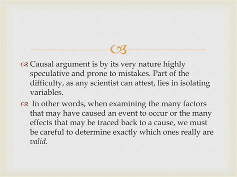 Ppt Causal Arguments Powerpoint Presentation Free Download Id2525412