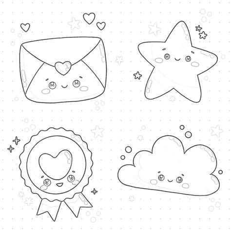 Kawaii Desene De Colorat 💖 Pepelt