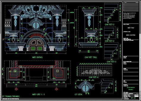 418 Free Download Of Cad Drawings Of European Classical Architectural