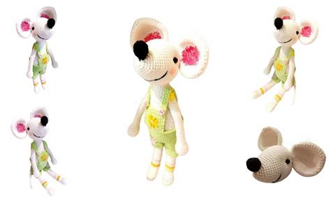 Cheeky Mouse Amigurumi Free Pattern Crochet Tutorial Free Amigurumi