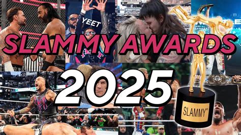 Und Der Slammy Geht An Wwe Slammy Awards 2025 Youtube