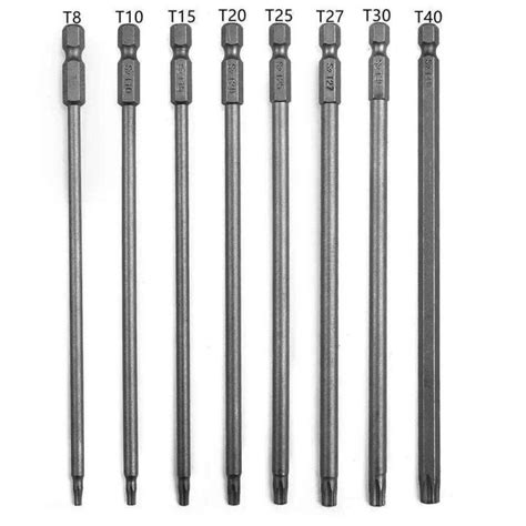 1pc Torx Screwdriver Magnetic Security Tips T8t10t15t20t25t27t30