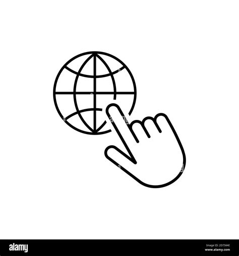 Computer Mouse Click Cursor Gray Arrow Icons Cursor Icon Vector Illustration Stock Vector