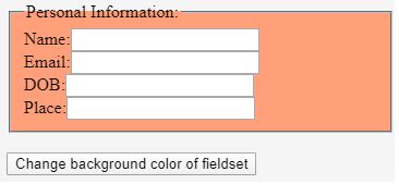 Fieldset Tag In HTML Additional Attributes Of Fieldset Tag In HTML