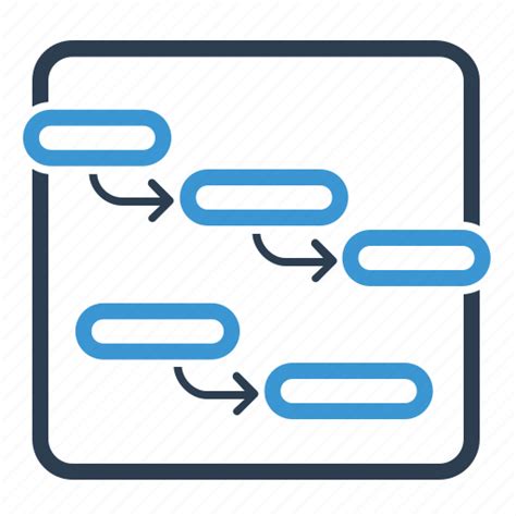 Iterations Planning Workflow Working Plan Icon