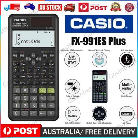Casio Fx 991es Plus Advanced Scientific Calculator 417 Functions