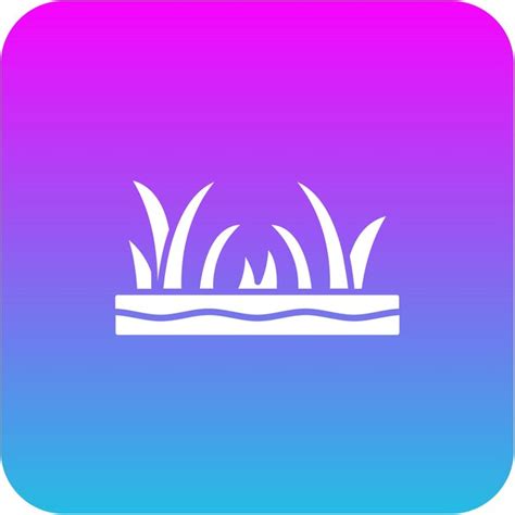 Premium Vector Grass Icon
