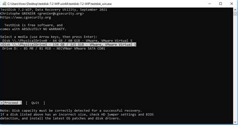 Step By Step Testdisk Data Recovery For Windows Users