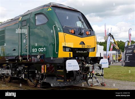 Stadler Class 93 Tri Mode Low Emission Locomotive Diesel Electric