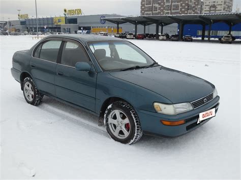 Купить б у Toyota Corolla Vii E100 1 5 At 105 л с бензин автомат в