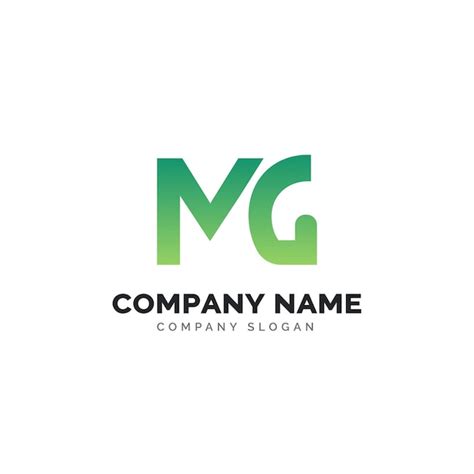 Premium Vector Mg Logo