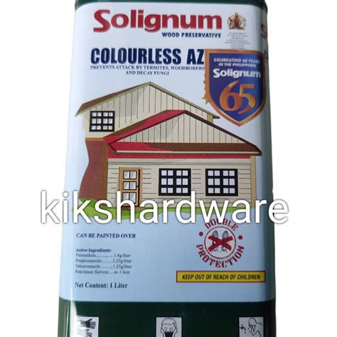 Solignum Clear 1liter Kikshardware