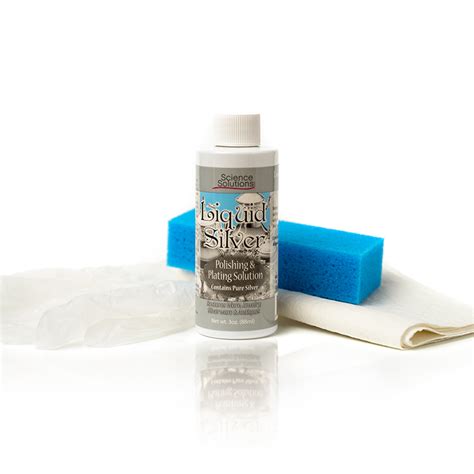4 Pc Liquid Silver Plating And Polishing Kit Science Solutions Llc