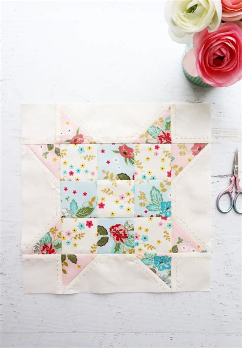 Nine Patch Star Block Rbd Block Challenge