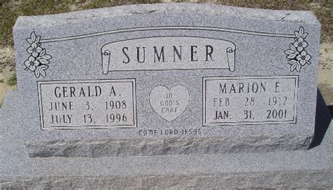 Marion Elizabeth Sickler Sumner 1912 2001 Find A Grave Memorial