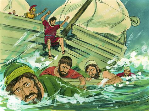 Acts 27 Pauls Ship Met With A Violent Storm Pnc Bible Reading