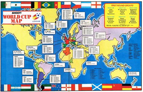 Teams At The 1982 Fifa World Cup Vintage Poster 2050x1320 Rmapporn
