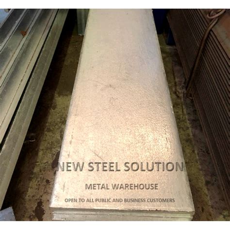 Galvanised Flat Bar 100mm 10mm 6m