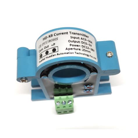 Sensor De Corriente 0 A 50a Ac Núcleo Partido 0 A 5v