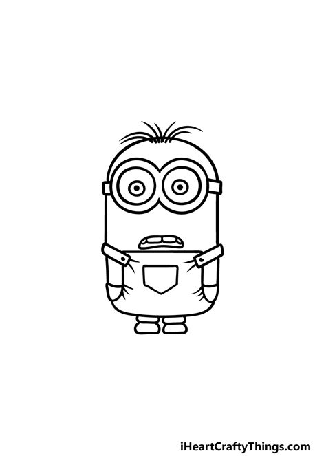 Cách Vẽ Minion Hướng Dẫn Từng Bước Tô Màu