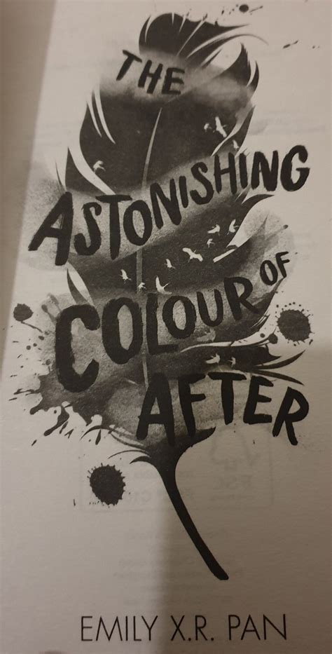 What Genre Is The Astonishing Color Of After By Emily Xr Pan Susan