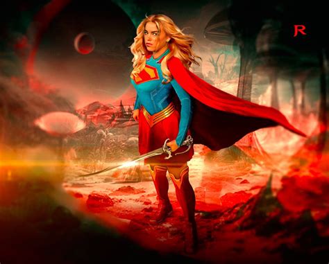 Milly Alcock As Supergirl By Shatterverseent By Torbonthemighty On