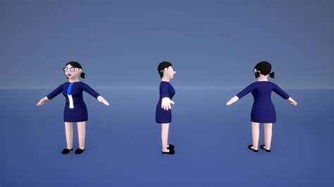 Businessman With Props Model Turbosquid 2327233