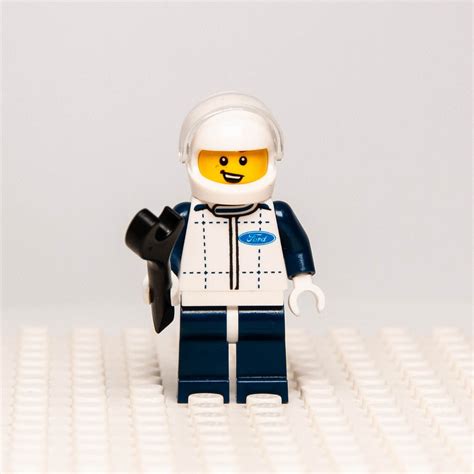 Lego Speed Champions Minifigure Ford Mustang Gt Driver 75871 Sc022