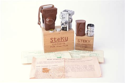 Appareil Subminiature Steky Iii A Camera 16mm Antiq Photo