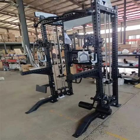 Uniprehensive Trainer Half Frame Barbell And Bench Lifting Rack