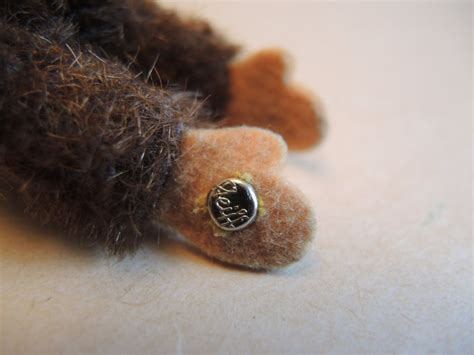 Affe Steiff Vintage Mini Jocko Äffchen Ca 1950 Plüschtier Gebraucht