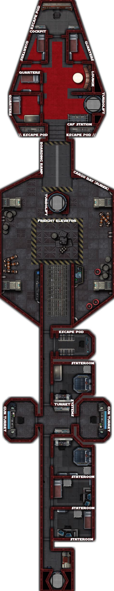 Consular Class Corvette Charger Retrofit Battlemap Starwarsmaps