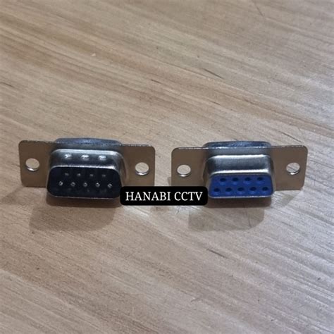 Db9 Female Male Connector Com Connector Db 9 Socket Adapter Connector
