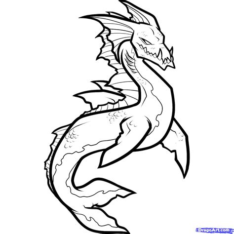Easy Mythical Creature Drawings