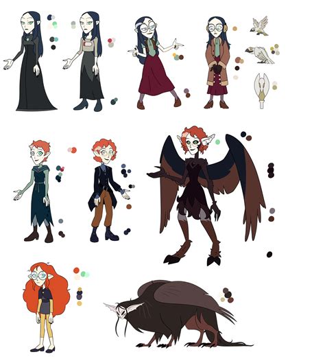 Lilith Clawthorne Owl House Character Art Character Design