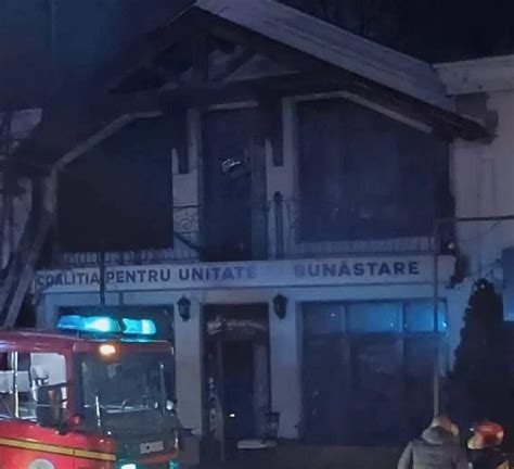 Declarație Bizară A Unui Politician După Un Incendiu La Sediu