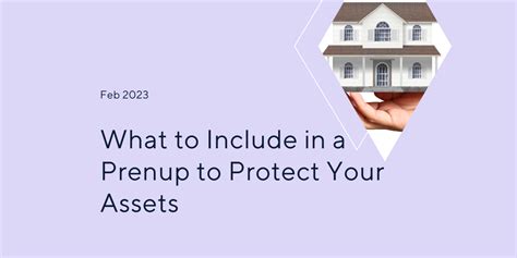 What To Include In A Prenup To Protect Your Assets Helloprenup
