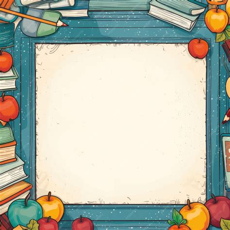 School Frame Clip Art