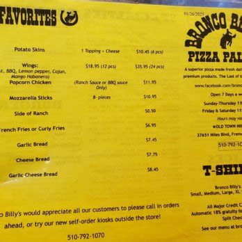 Bronco Billys Pizza Niles Updated June 2024 810 Photos And 1017