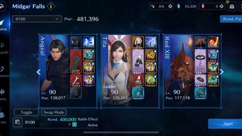 Final Fantasy 7 Ever Crisis Tower Of Cetra B100 Clear No Ob10 Weap Youtube