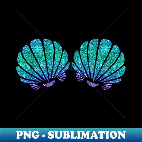 Mermaid Sea Shell Bra Costume Aesthetic Sublimation Digita Inspire