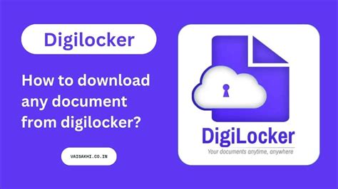 Digilocker Kaise Use Kare Digilocker Mein Document Kaise Nikaalen Youtube