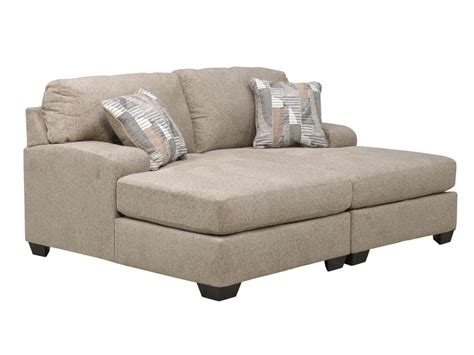 Ashley Furniture Newellen Hemp 2 Piece Super Chaise Sectional 48404s4