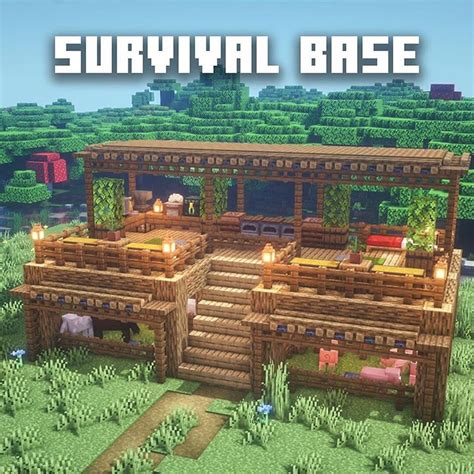 Amazing Survival Base In Minecraft