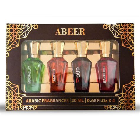 Abeer Arabic T Set Pack Of 4 Abeer Perfume